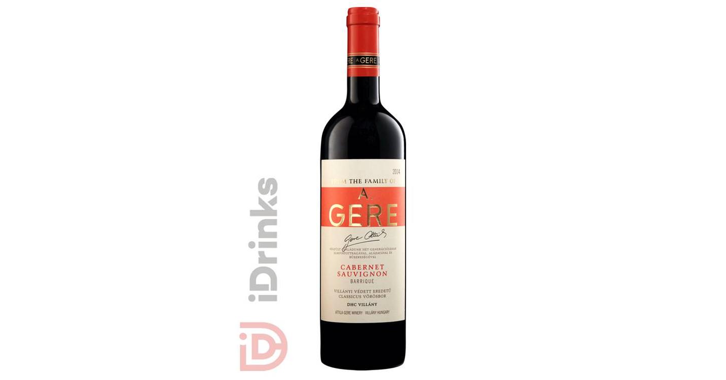 Gere Cabernet Sauvignon Barrique [0,75L|2015] - iDrinks.hu