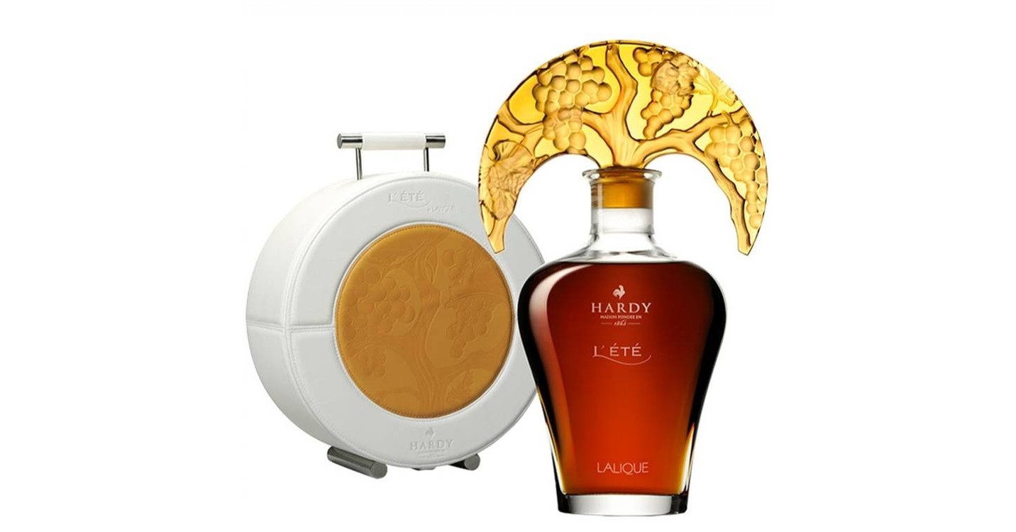 Hardy L'Été Lalique Crystal Decanter Cognac [0,7L|41%] - iDrinks.hu