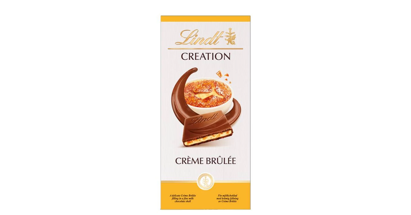 Lindt Creation Creme Brulee Tejcsokoládé [150g] - iDrinks.hu