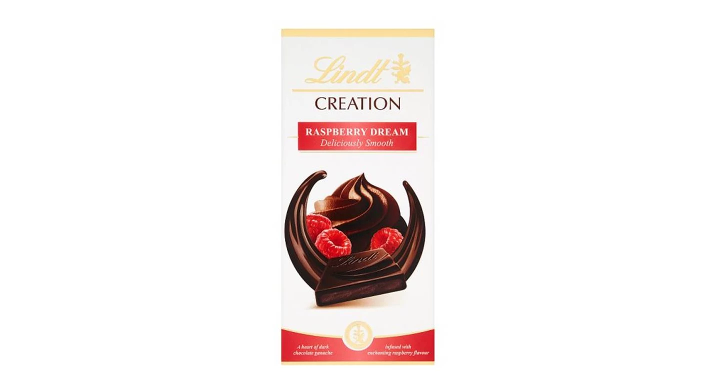 Lindt Creation Raspberry Étcsokoládé [150g] - iDrinks.hu