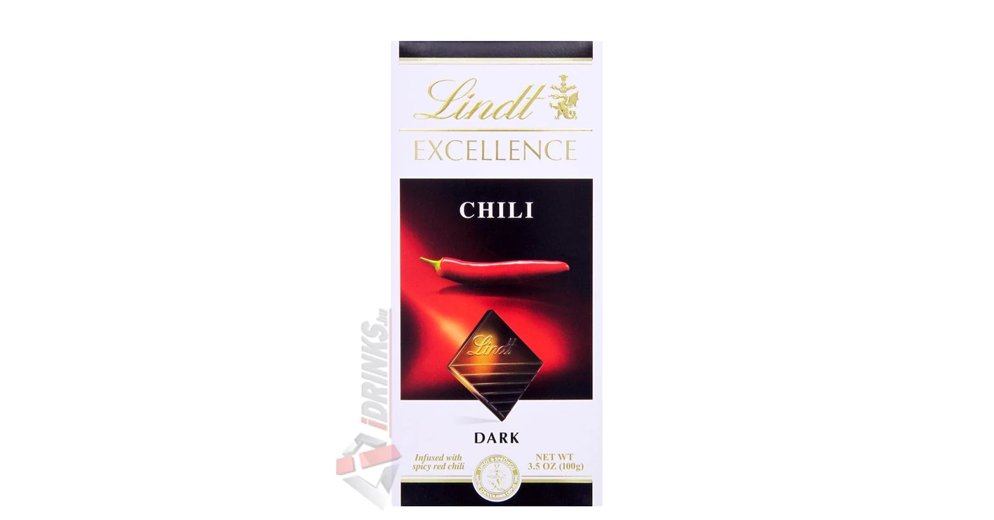 Lindt Excellence Chilis Csokoládé [100g] - iDrinks.hu