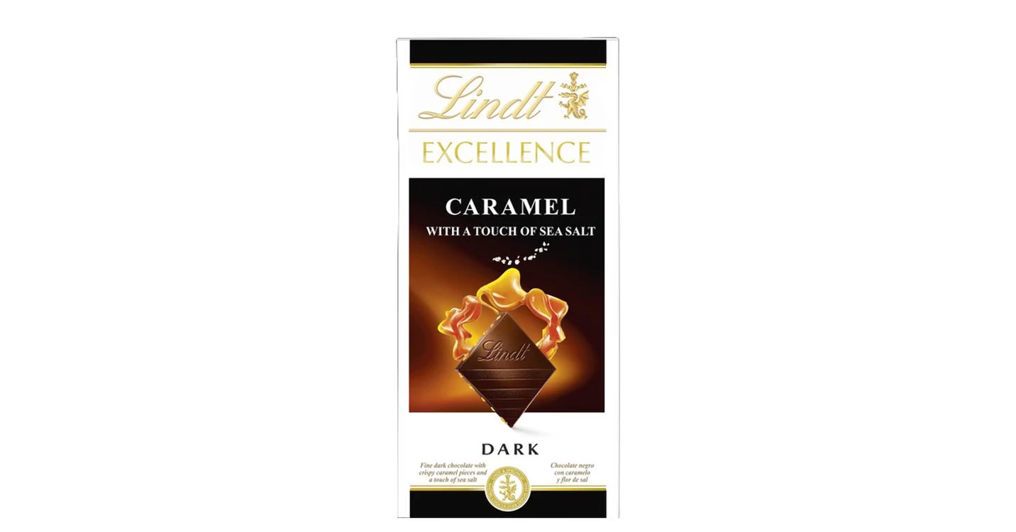 Lindt Excellence Sós Karamelles Csokoládé [100g] - iDrinks.hu