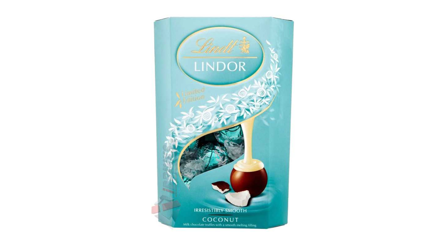 Lindt Lindor Kókuszos Csokoládégolyó [200g] - iDrinks.hu