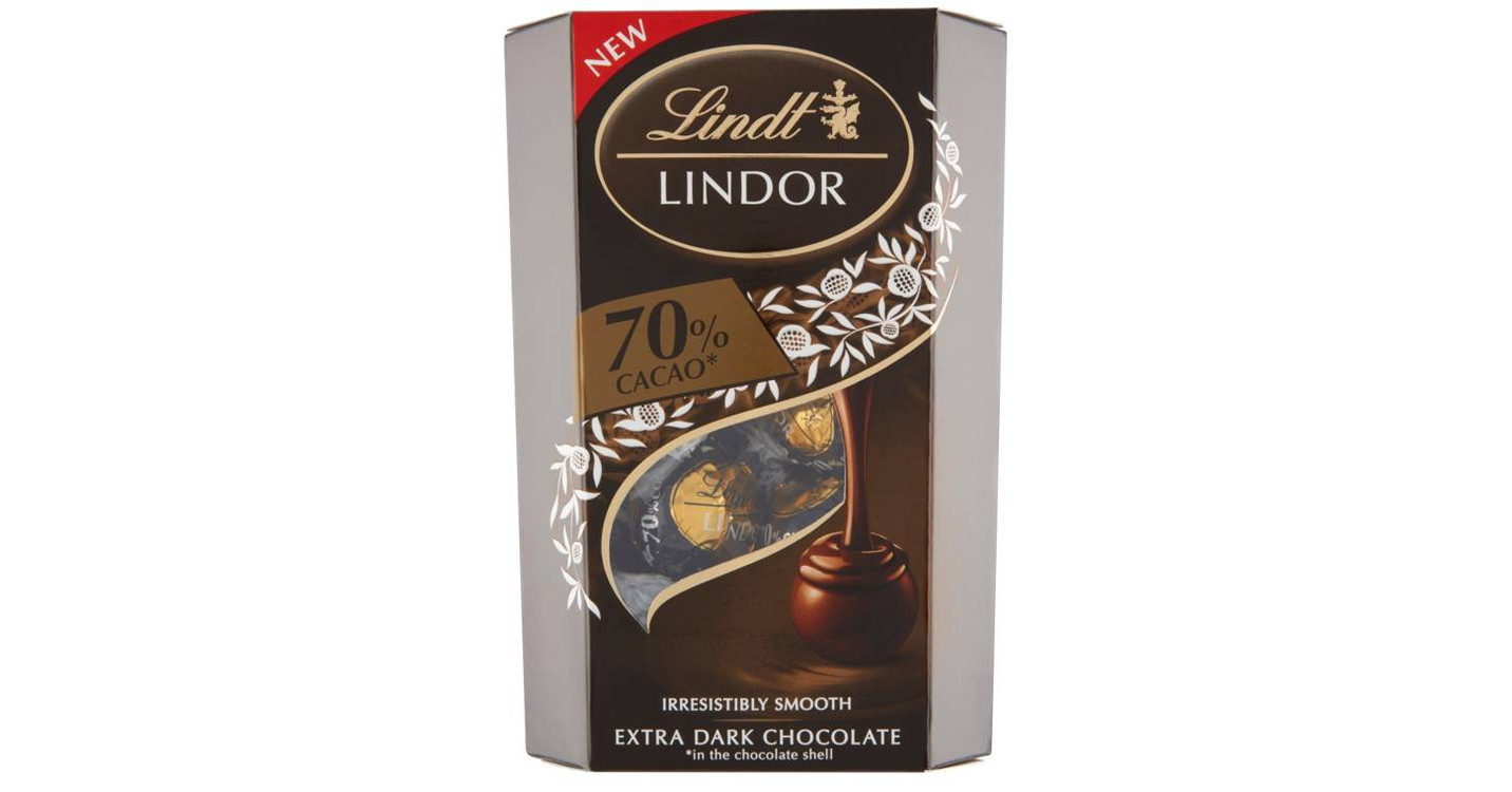 Lindt Lindor Mega 70%-os Étcsokoládé Golyó [337g] - iDrinks.hu