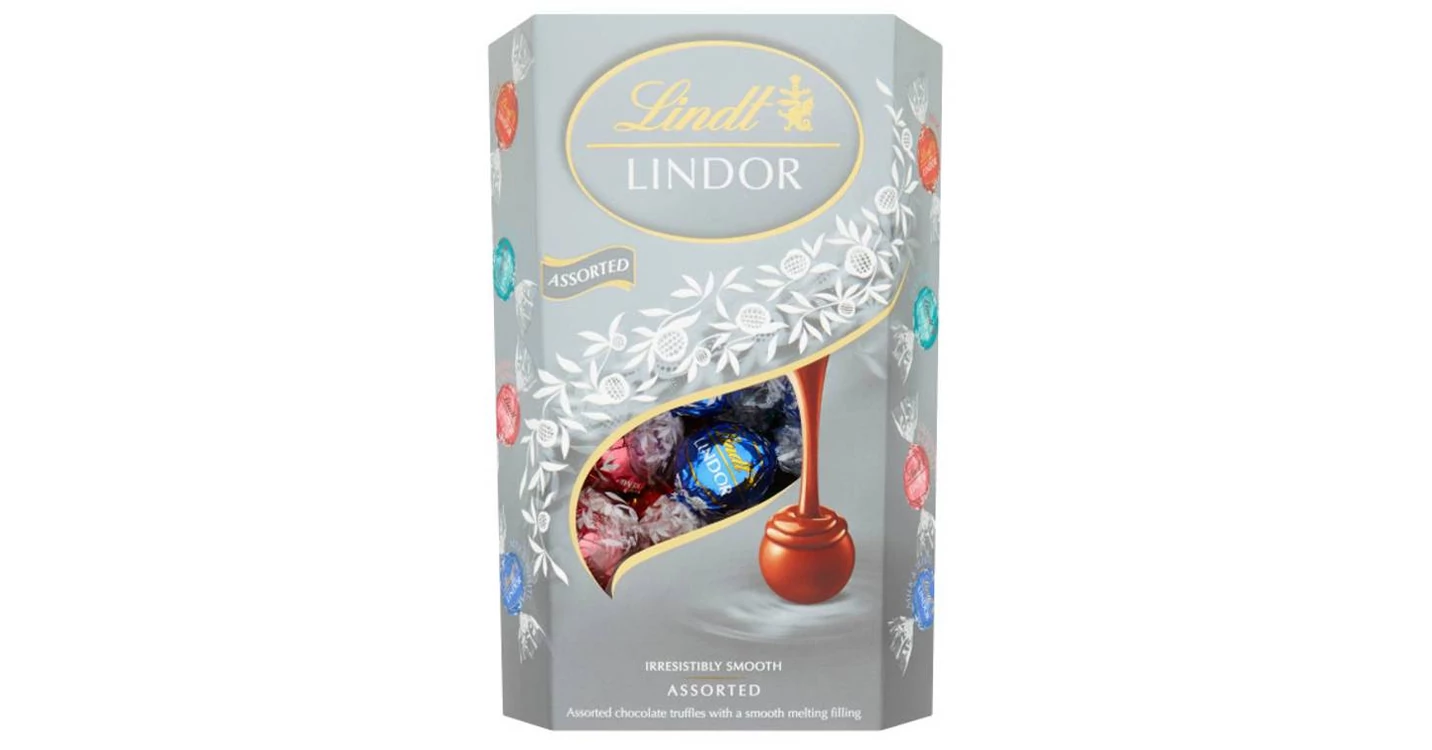 Lindt Lindor Silver Vegyes Csokoládé Golyó Válogatás [200g] - iDrinks.hu