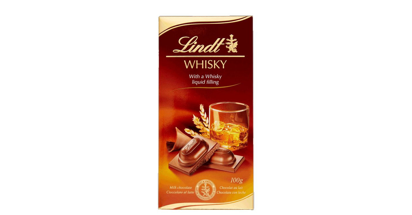 Lindt Whisky Alkoholos Csokoládé [100g] - iDrinks.hu