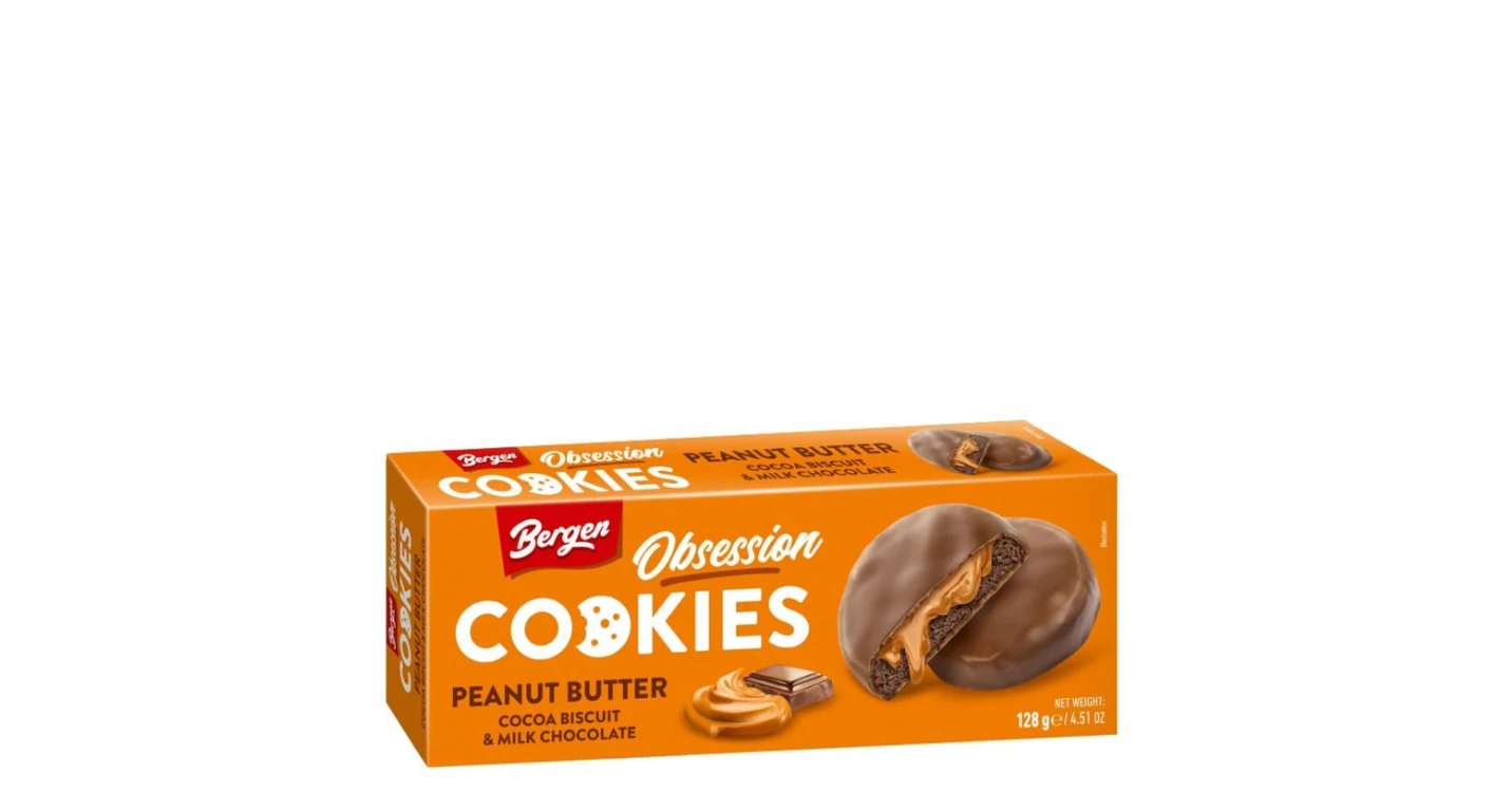 Bergen Cookies - Peanut Butter Keksz Box [128g] - iDrinks.hu