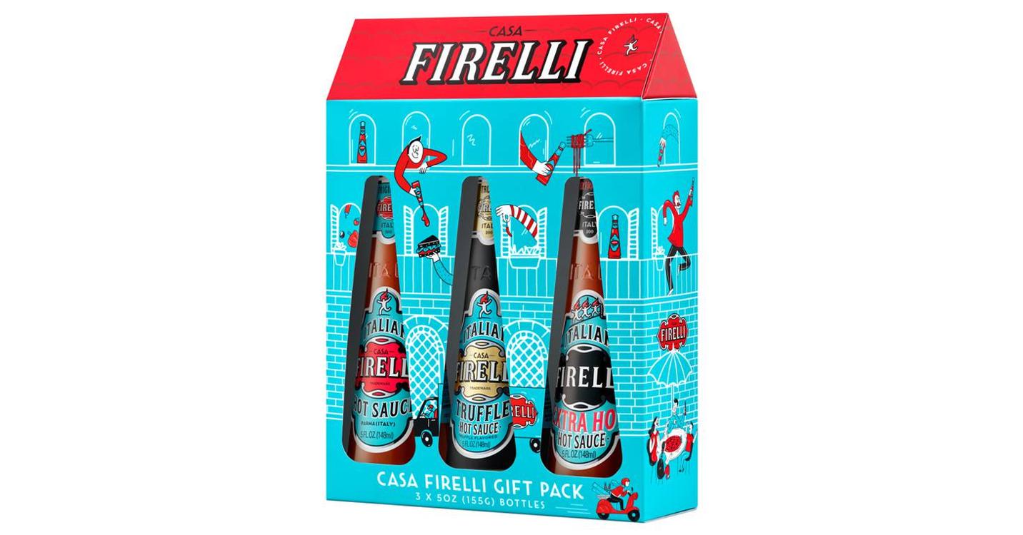 Firelli Italian Hot Sauce Gift Pack [3*0,148L] - iDrinks.hu