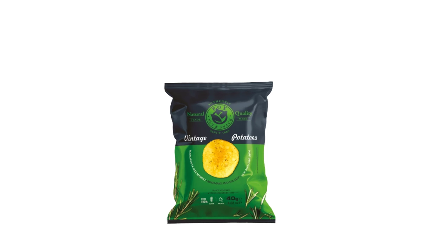 FOX Premium Rosemary Gourmet Chips [40g] - iDrinks.hu