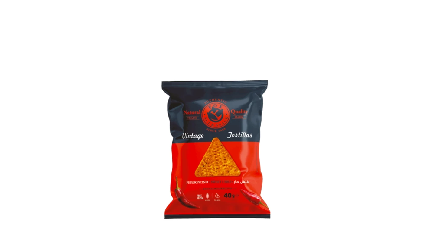 FOX Premium Sweet Chili Tortilla Chips [40g] - iDrinks.hu
