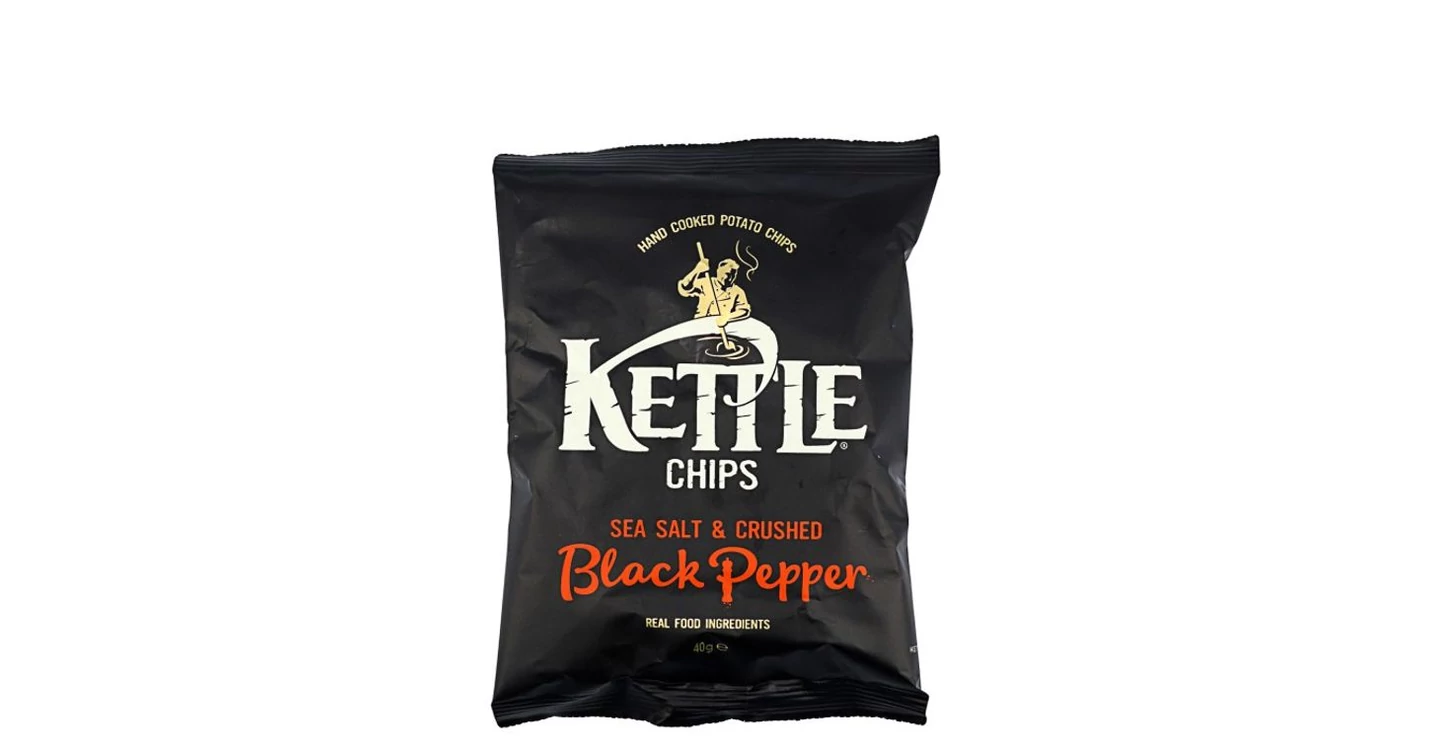 Kettle Sea Salt and Pepper Chips [40g] - iDrinks.hu