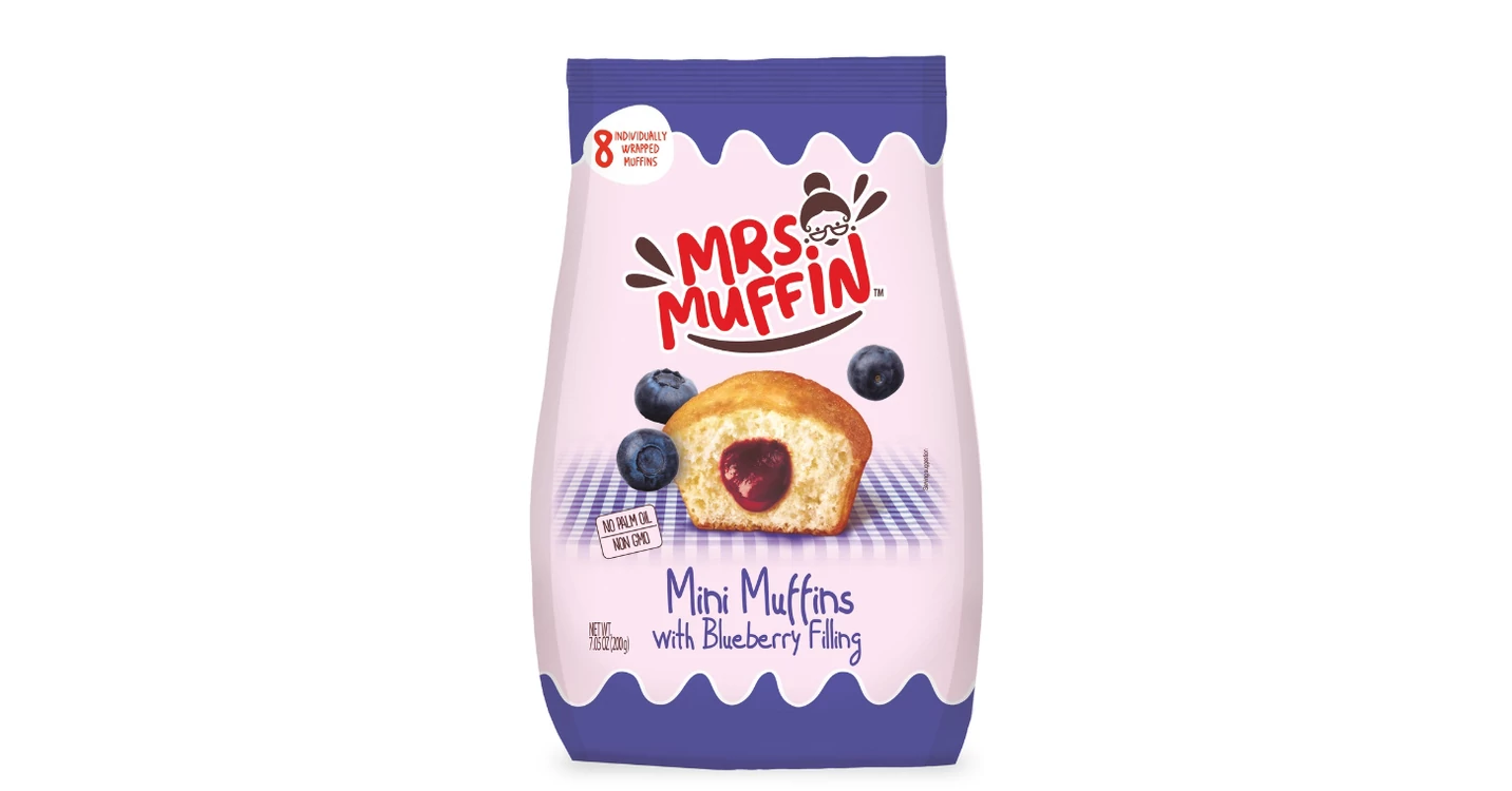 Mrs. Muffin Áfonyalekvár Töltelékkel [200g] - iDrinks.hu