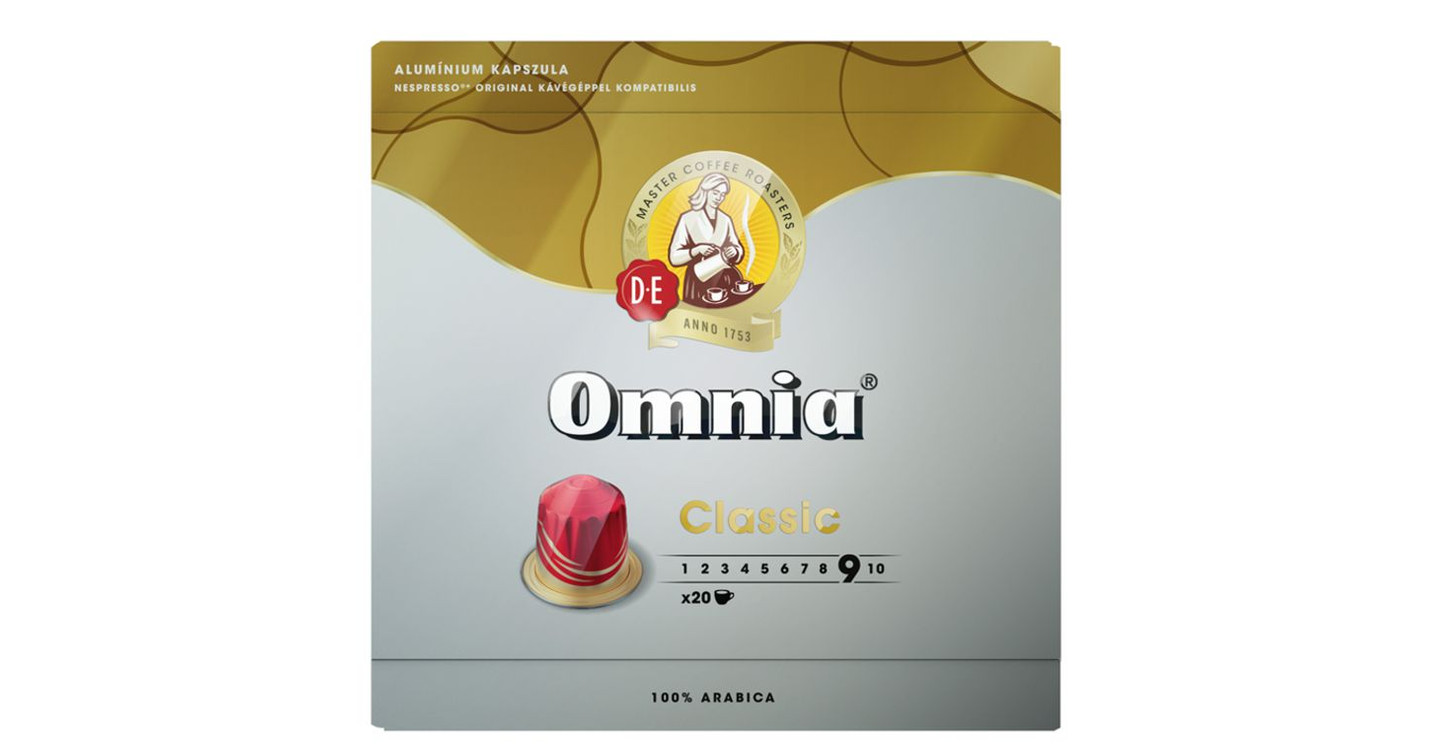 Omnia Classic Nespresso Kompatibilis Kávékapszula (20 db) [104g ...