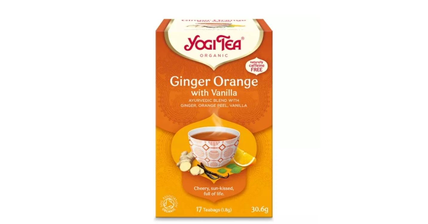 Yogi Tea Narancs Gyömbér Vaníliával Bio Tea (Ginger - Orange) [17 ...
