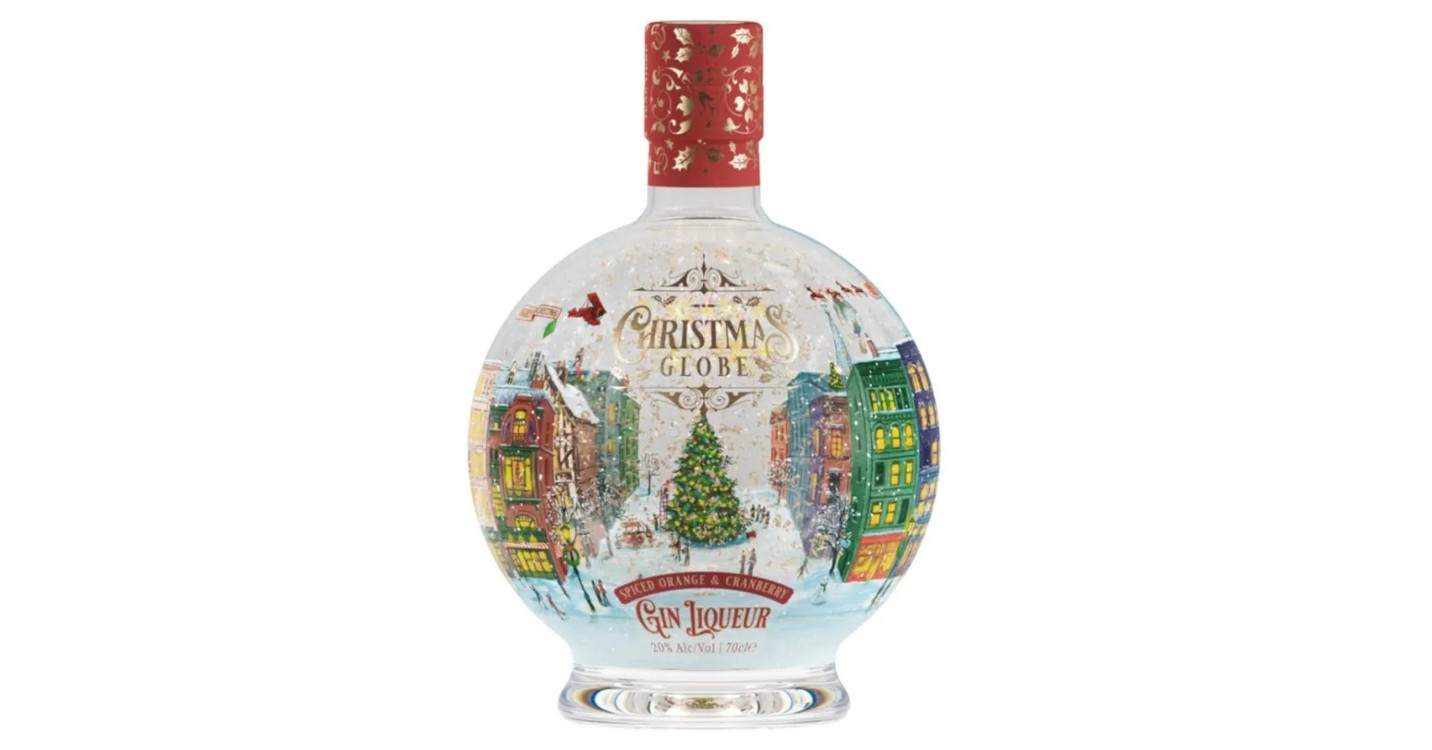 Christmas Globe Spiced Orange & Cranberry Gin Liquer [0,7L|20%] - iDrinks.hu