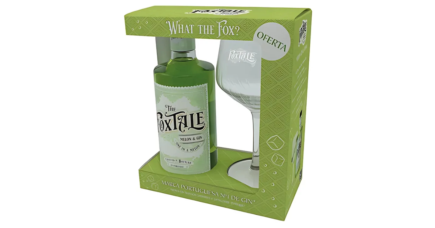 The FoxTale Melon Gin (DD+Pohár) [0,7L|37,5%] -iDrinks.hu