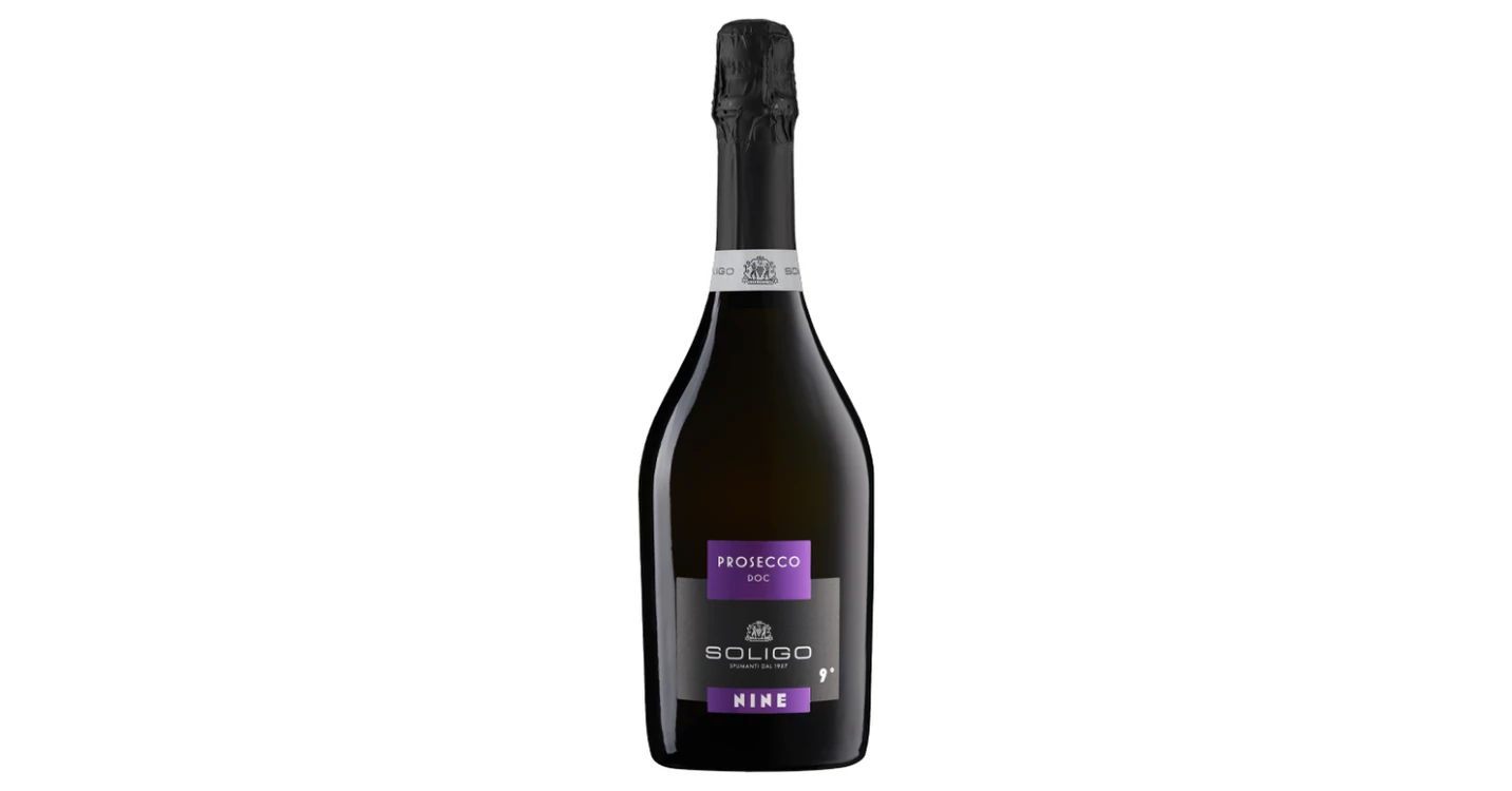 Soligo Prosecco NINE Low Alcohol DOC Dry [0,75L|9%] - iDrinks.hu