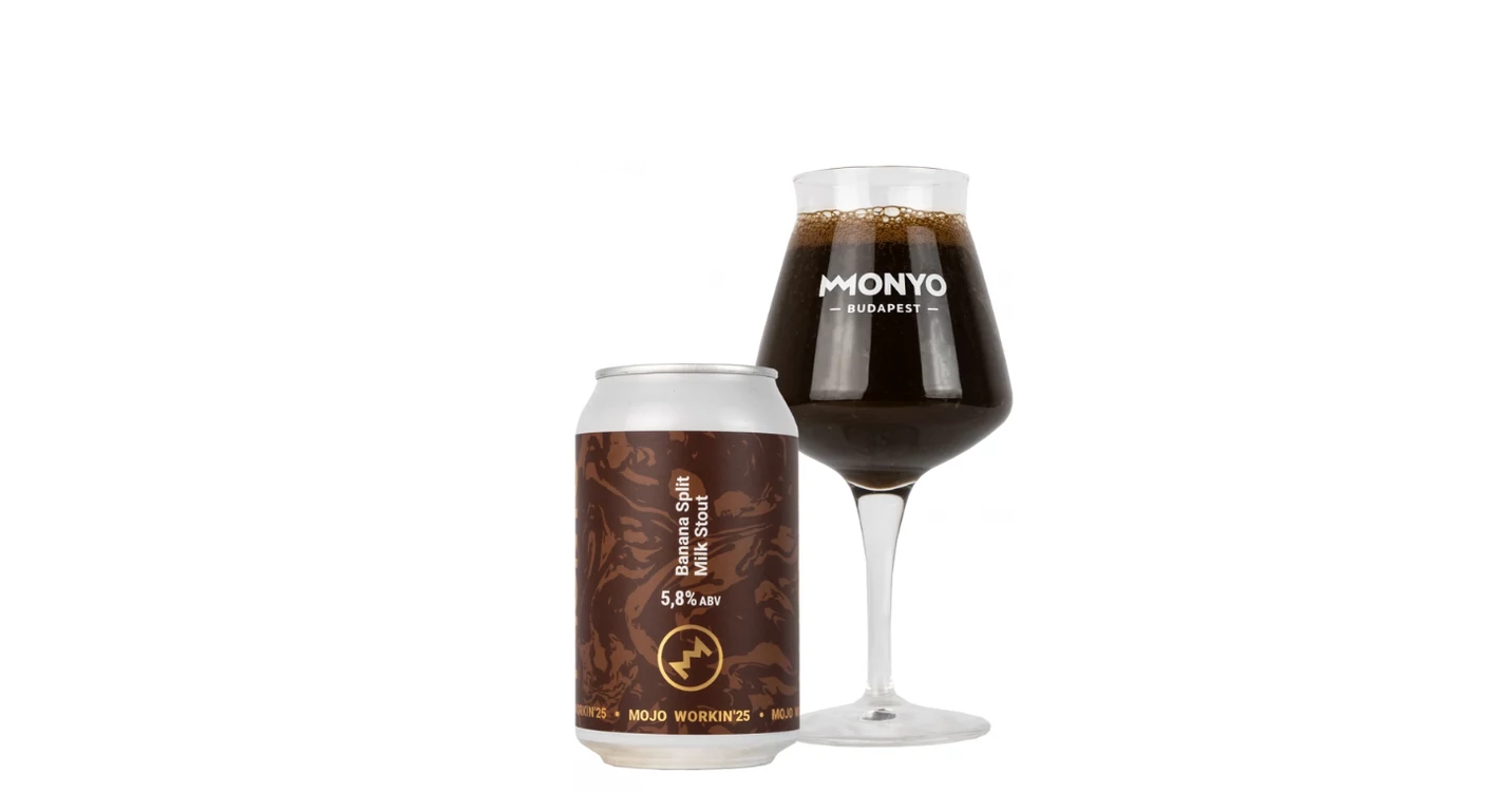 MOJO WORKIN'25 - Banana Split Milk Stout [0,33L|5,8%] - iDrinks.hu