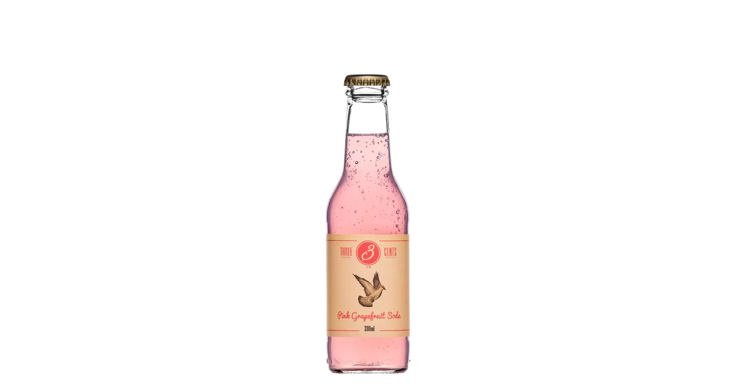 Three Cents Pink Grapefruit Soda [0,2L] - iDrinks.hu