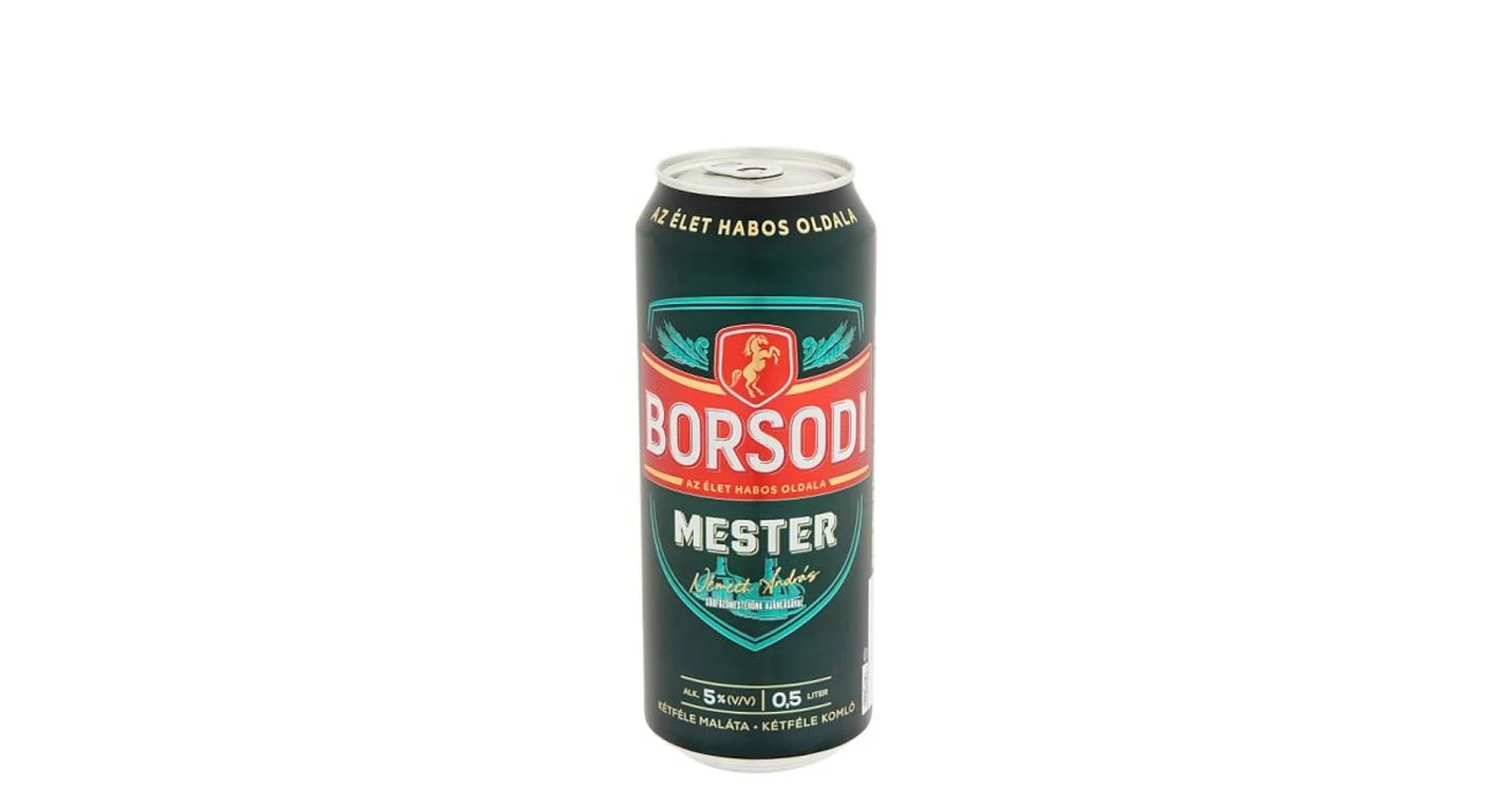 Borsodi Mester /Dobozos/ [0,5L|5%] [24db/pack] - iDrinks.hu