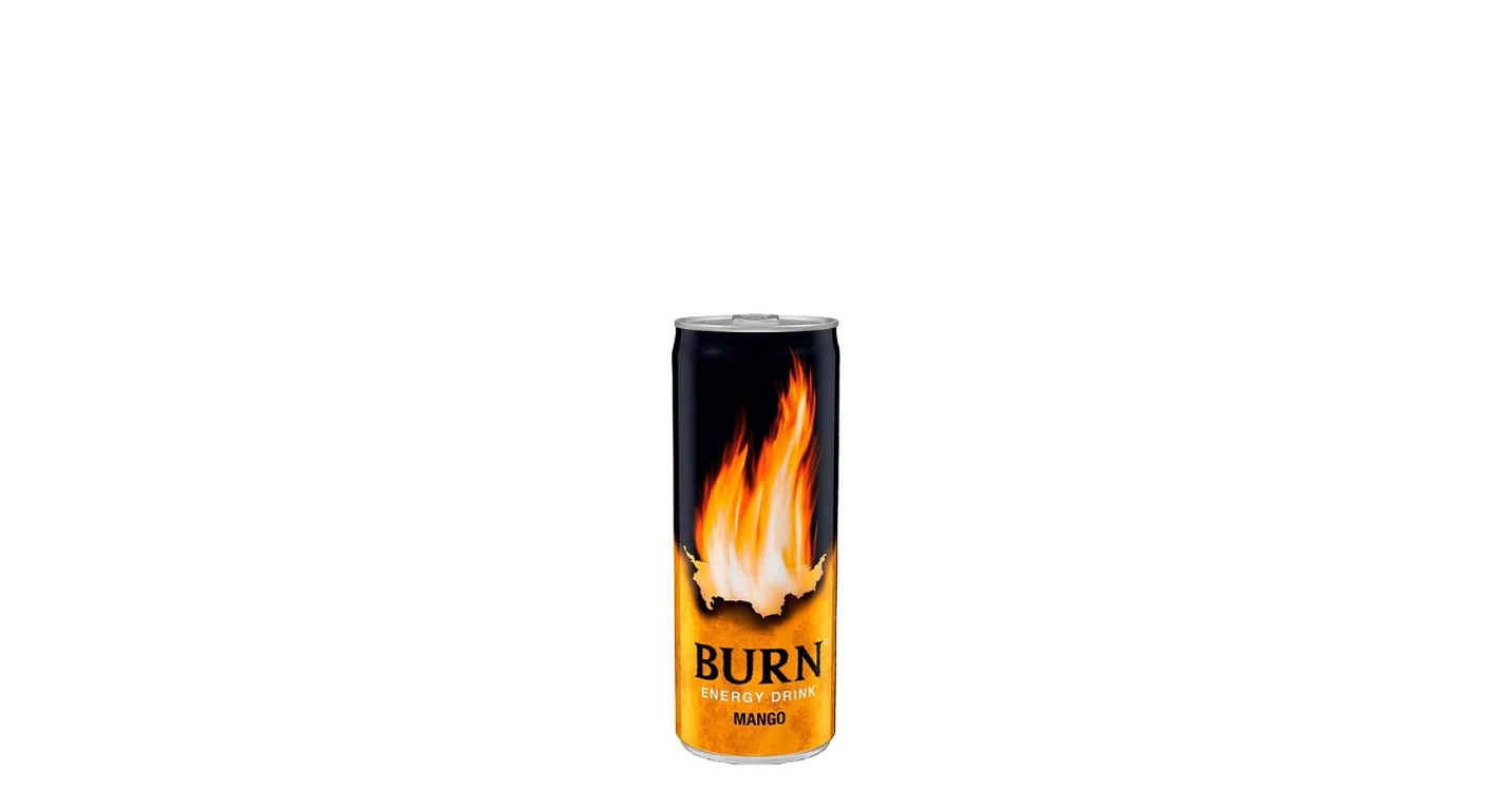 Burn Mangó Energiaital /Dobozos/ [0,25L] [12db/pack] - iDrinks.hu