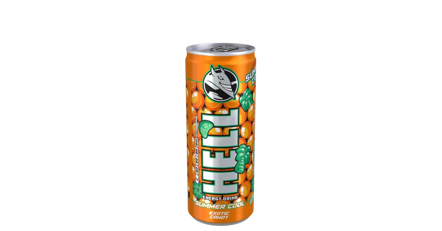 Hell Summer Cool Energiaital (Exotic Candy) /Doboz/ [0,25L] [24db/pack ...