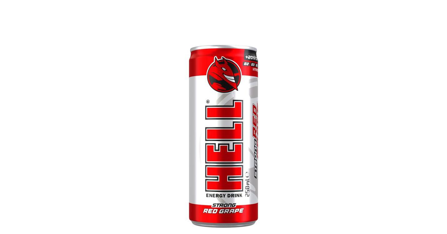 Hell Red Grape Strong Energiaital /Dobozos/ [0,25L] - iDrinks.hu