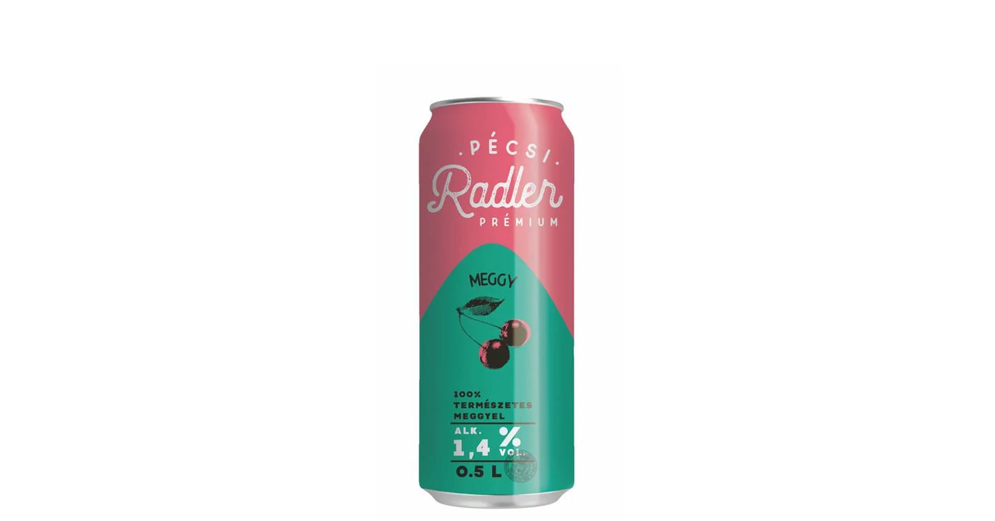 Pécsi Radler Meggy /Dobozos/ [0,5L|1,4%] [24db/pack] - iDrinks.hu