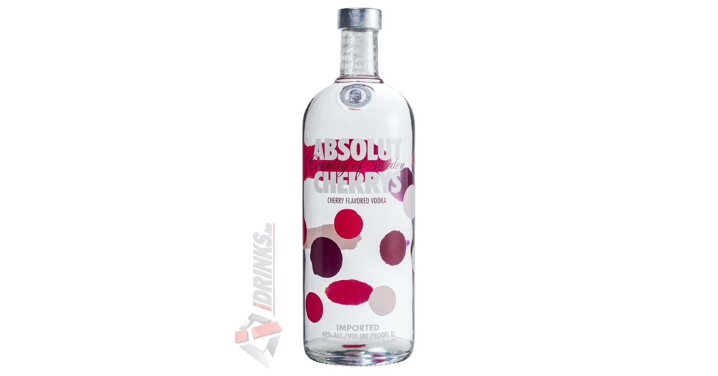 Absolut Cherrys Vodka [1L|40%] - iDrinks.hu