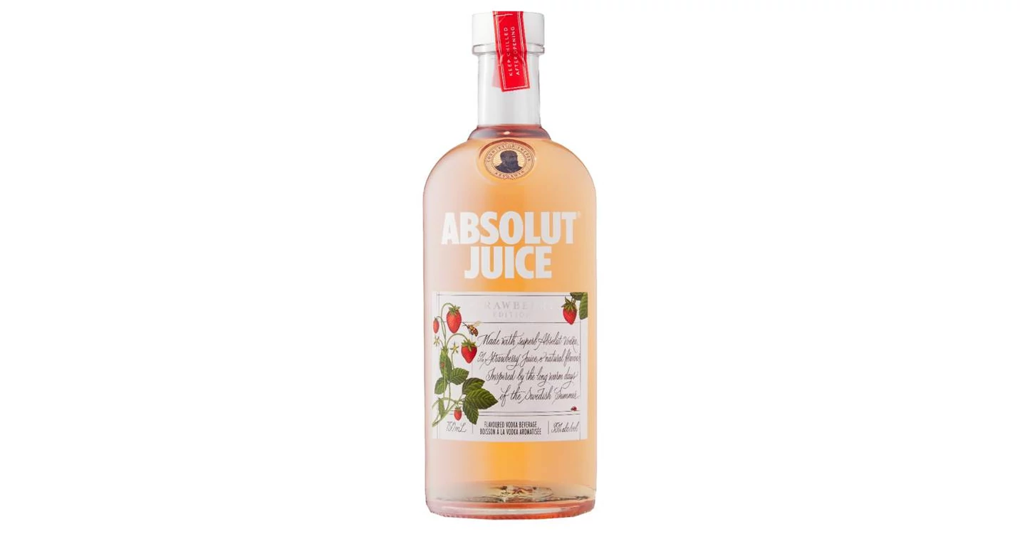 Absolut Strawberry Juice Vodka [0,5L|35%] - iDrinks.hu