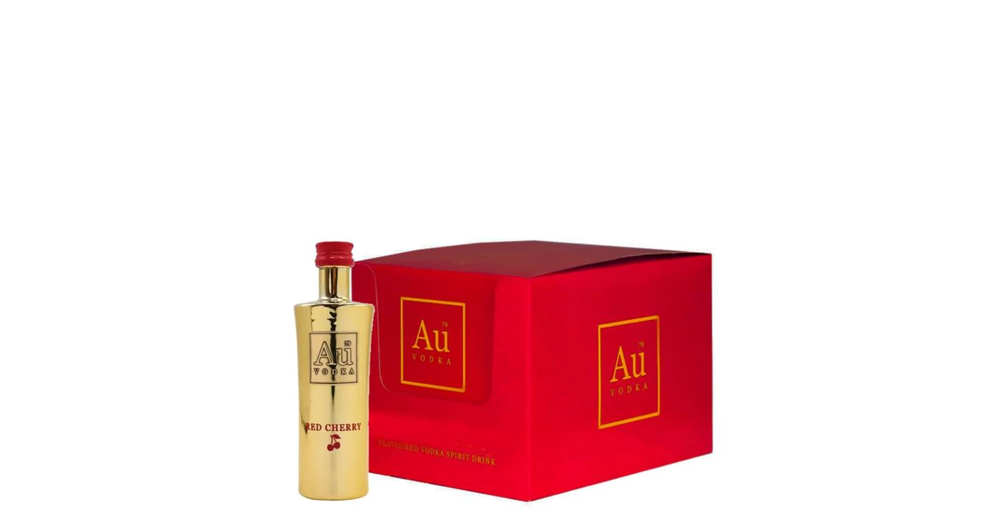 Au Premium Red Cherry Vodka Mini [0,05L|35,2%] - iDrinks.hu
