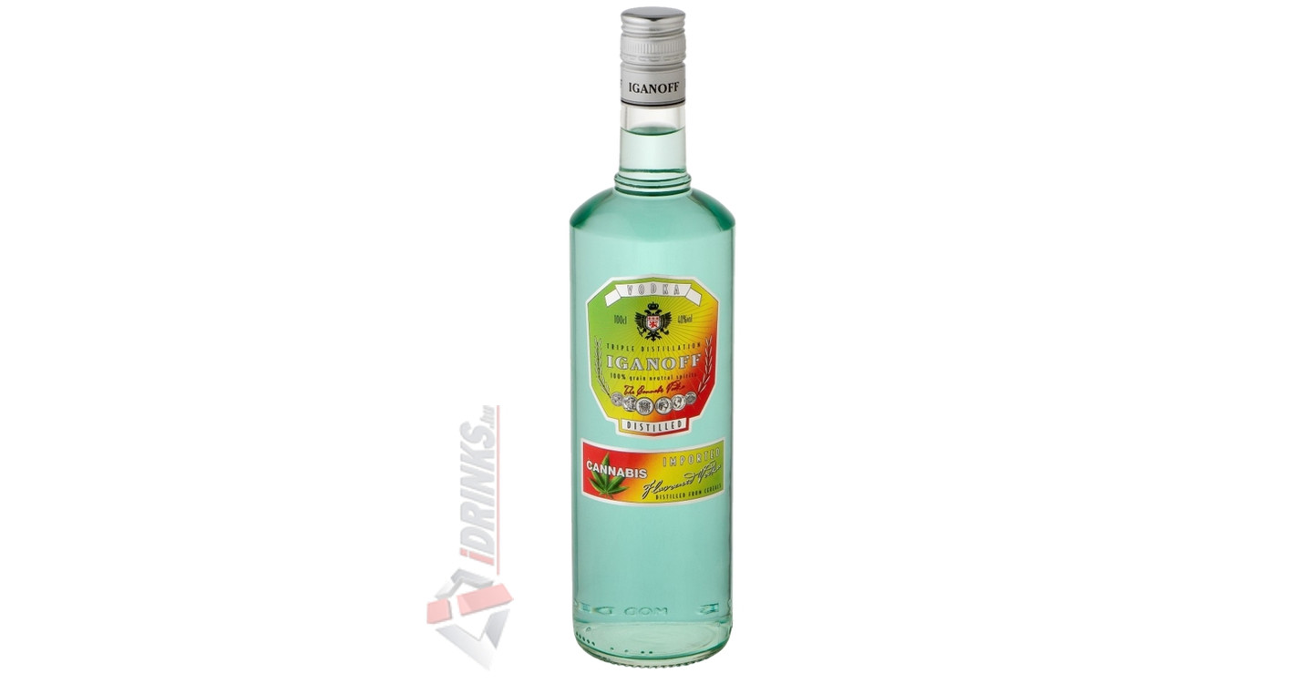 Iganoff Cannabis Vodka [1L|40%] - iDrinks.hu