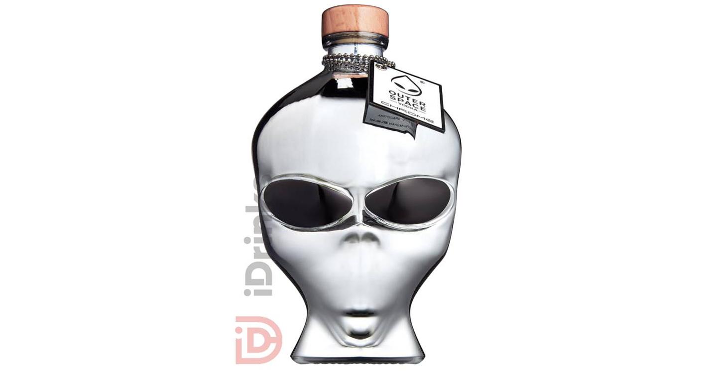 Outerspace Alien Vodka Chrome Edition [0,7L|40%] - iDrinks.hu