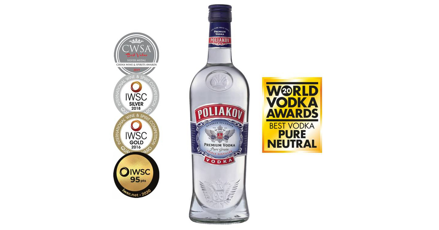 Poliakov Vodka [1L|37,5%] - iDrinks.hu