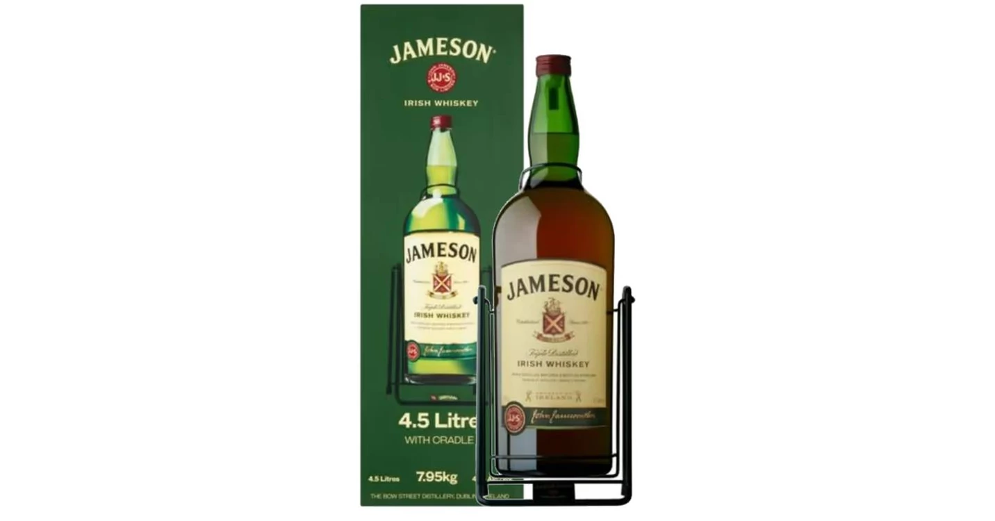 Jameson Whiskey Magnum (Állvánnyal) [4,5L|40%] - iDrinks.hu