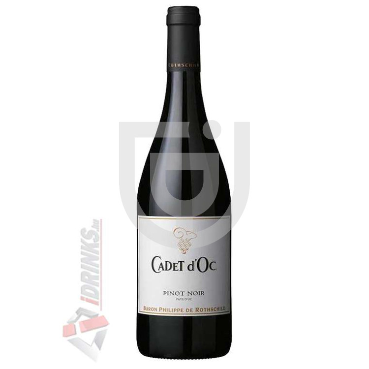 Baron Philippe de Rothschild Cadet d'Oc Pinot Noir [0,75L|2018 ...