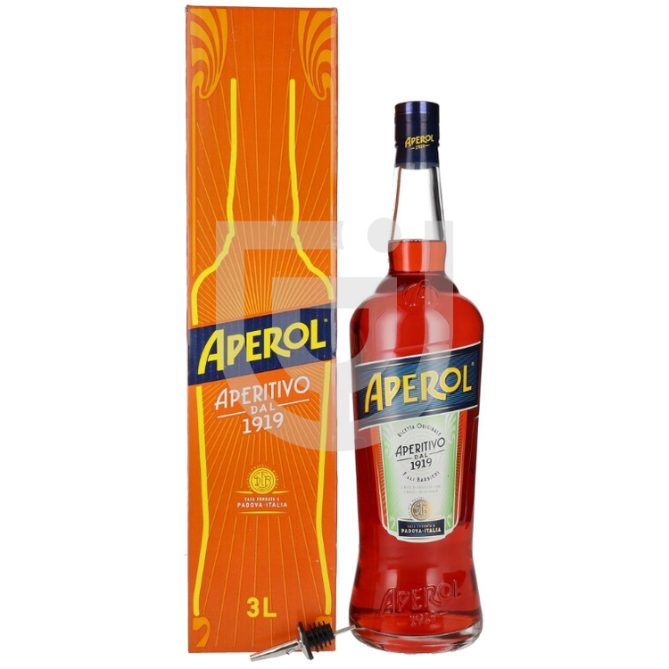 Aperol (Kiöntővel) [3L|11%] - iDrinks.hu