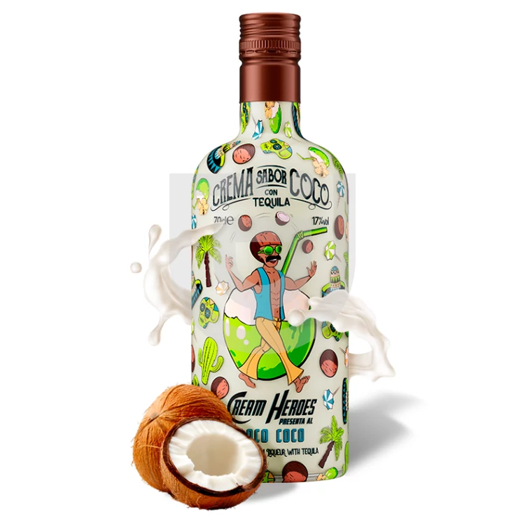 Cream Heroes Loco Coco Tequilalikőr [0,7L|17%] - iDrinks.hu