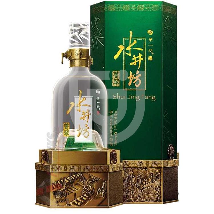 Shui Jing Fang Forest Green Baijiu [0,5L|52%] - iDrinks.hu