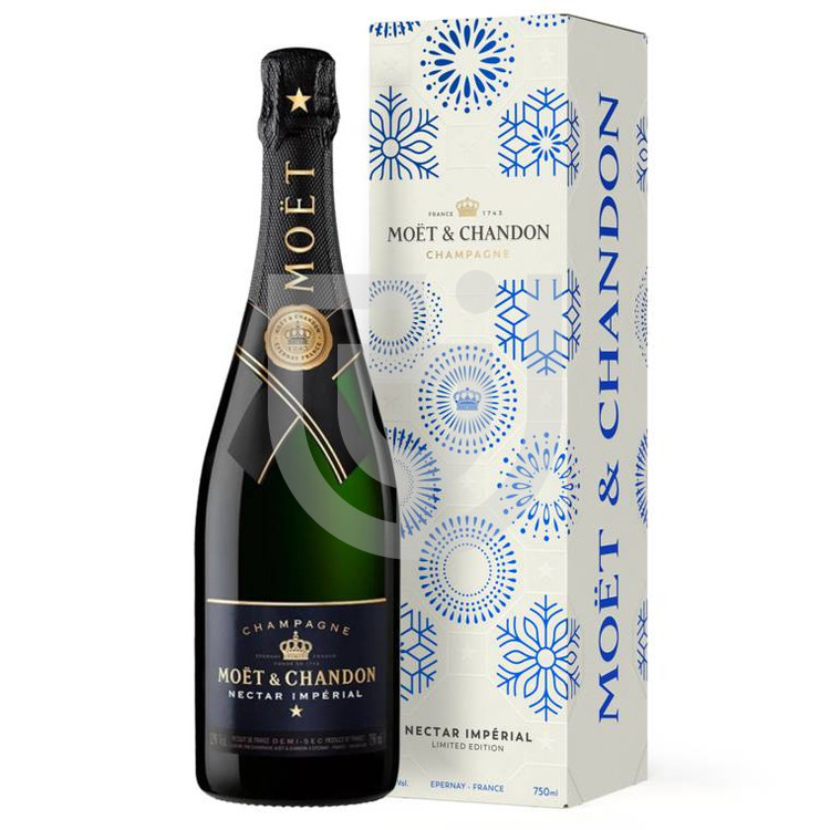 Moet & Chandon Nectar Imperial XMAS Edition Champagne (DD) [0,75L|12% ...