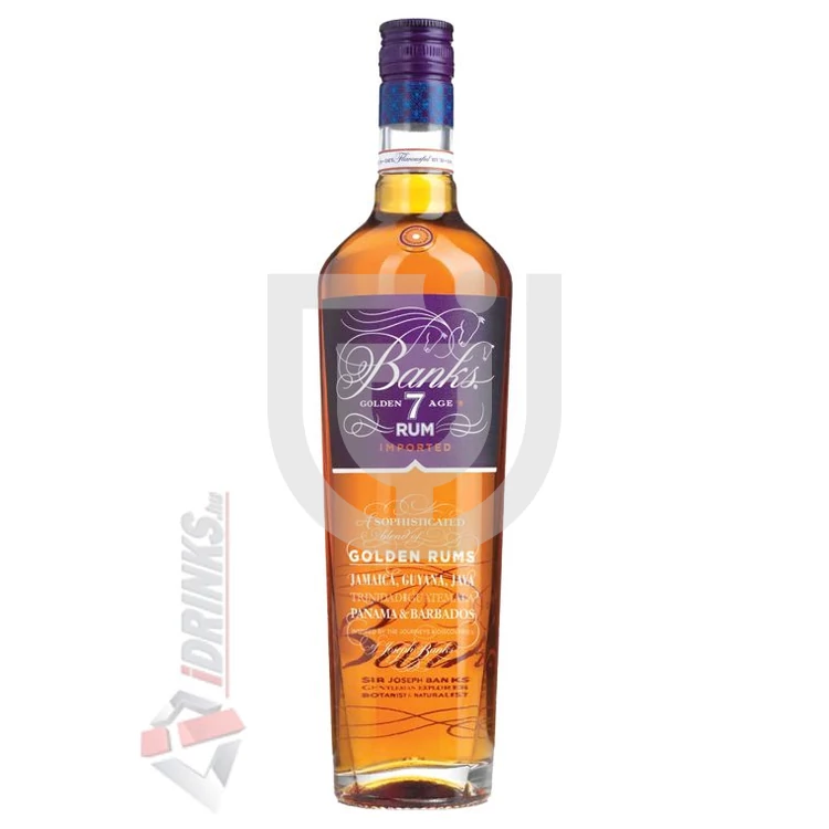 Banks 7 Years Golden Age Rum [0,7L|43%] - iDrinks.hu