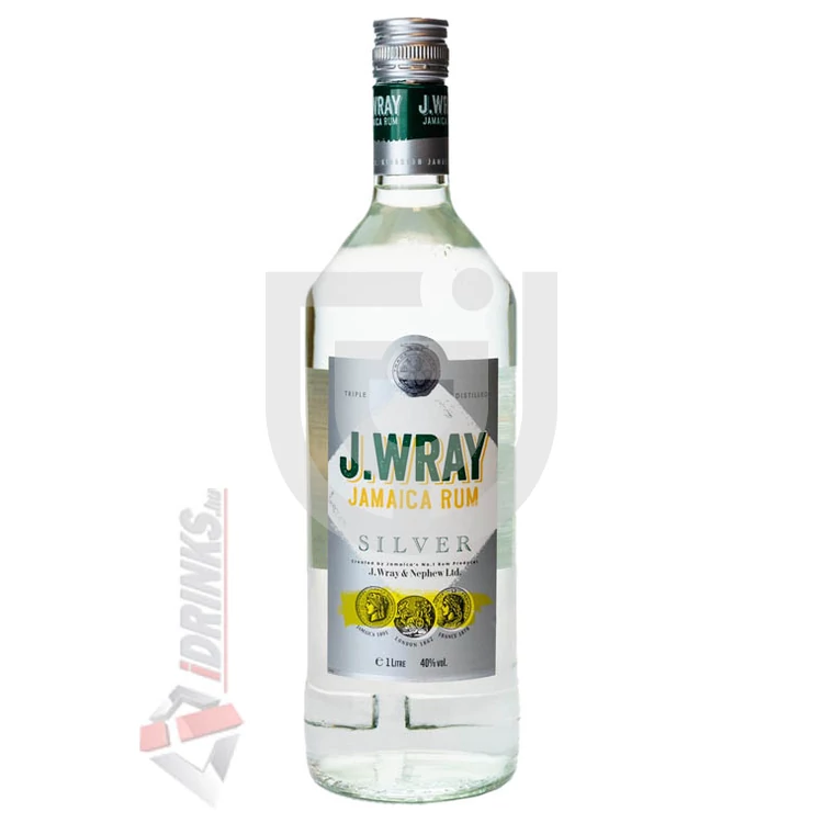 J.Wray Jamaica Silver Rum [1L|40%] - iDrinks.hu