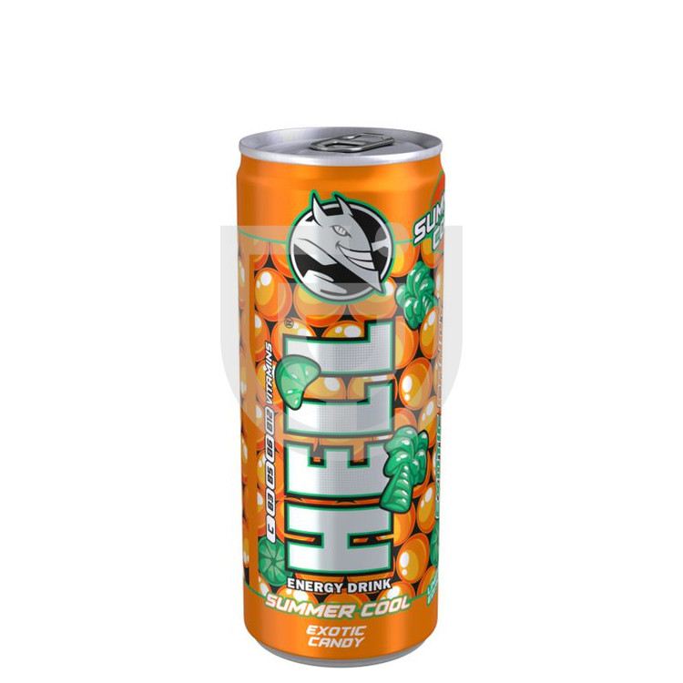 Hell Summer Cool Energiaital (Exotic Candy) /Doboz/ [0,25L] - iDrinks.hu