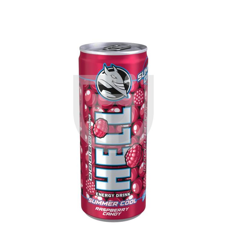 Hell Summer Cool Energiaital (Raspberry Candy) /Doboz/ [0,25L] - iDrinks.hu