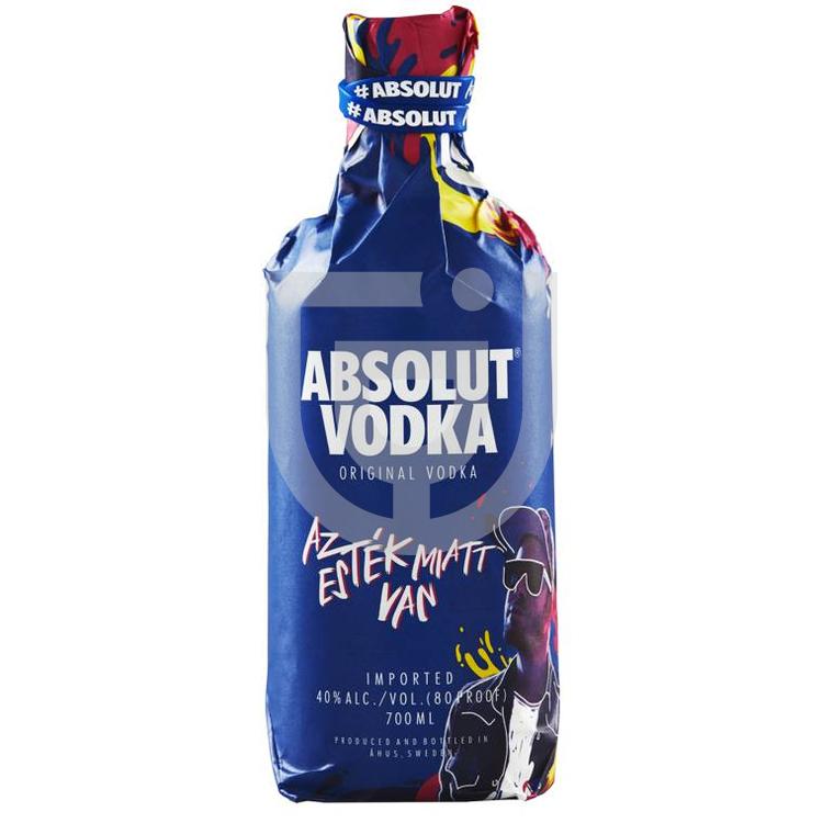 Absolut Blue Vodka Fluor Limited Edition [0,7L|40%] - iDrinks.hu