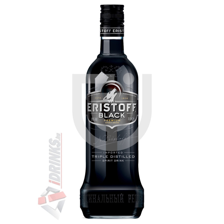 Eristoff Black Vodka [0,7L|18%] - iDrinks.hu