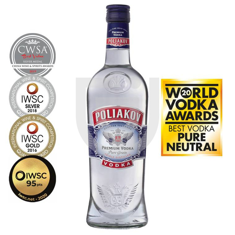 Poliakov Vodka [1L|37,5%] - iDrinks.hu