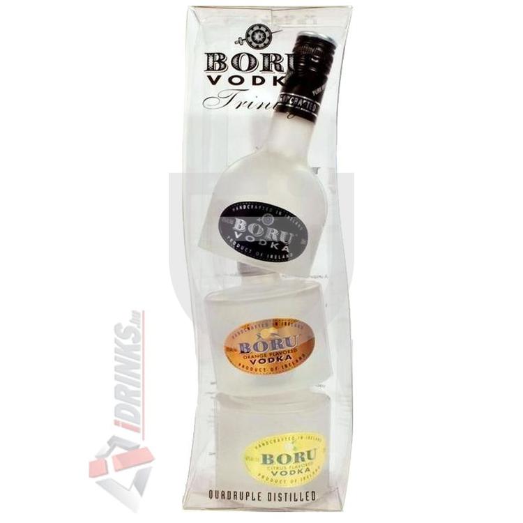 Boru Vodka Trinity Pack [3*0,2L|40%] - iDrinks.hu