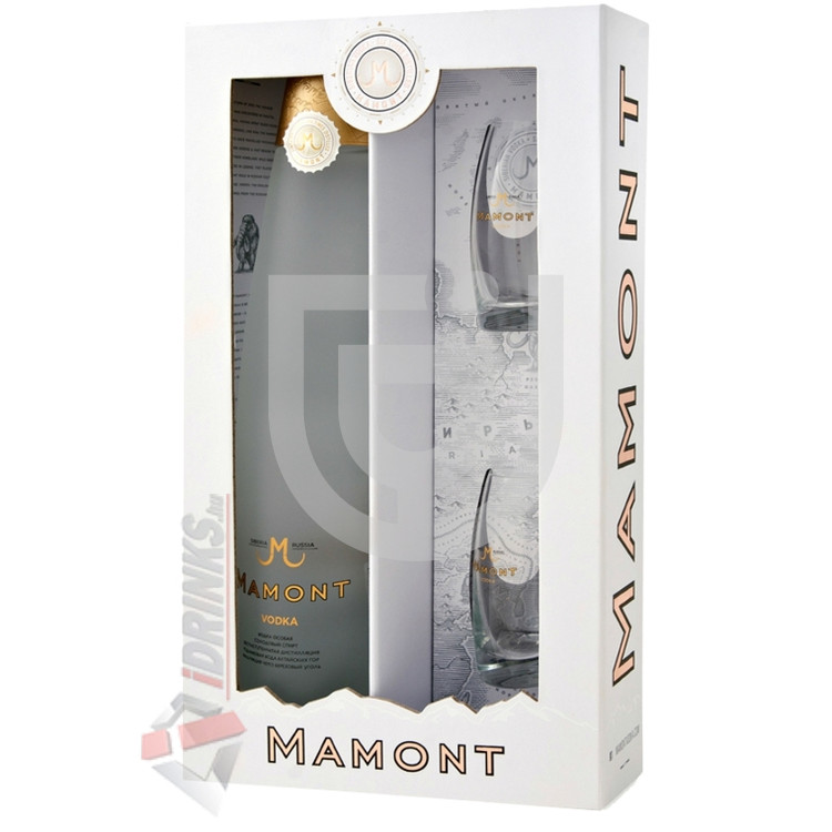 Mamont Vodka (DD+ 2 Pohár) [0,7L|40%] - iDrinks.hu