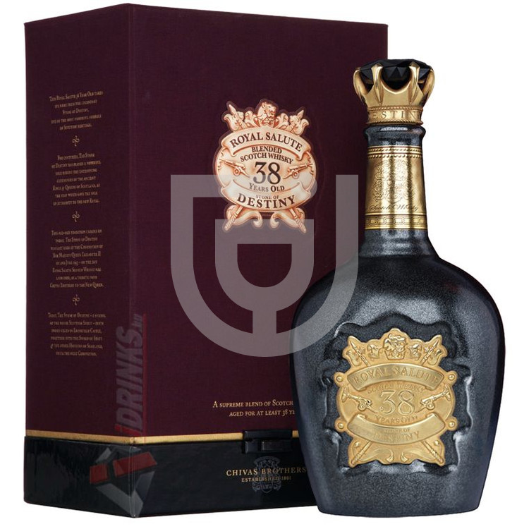 Chivas Regal Royal Salute 38 Years Whisky [0,7L|40%] - iDrinks.hu